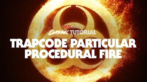 Classic Tutorial | Procedural Fire with Trapcode Particular - YouTube