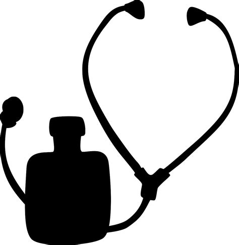 Svg M Dico Estetosc Pio Equipamento M Dico Imagem E Cone Gr Tis Do