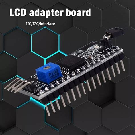 Jual I2c Serial Interface Backpack Board Arduino For 1602 Lcd Display