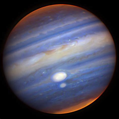 Telescopio Gemini captura el encuentro de las dos manchas rojas de Júpiter KosmosLogos