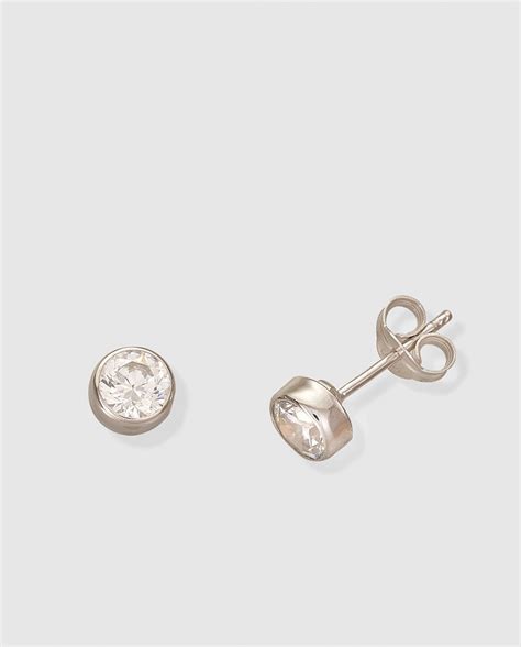 Pendientes De Mujer De Oro Y Circonitas El Corte Inglés · El Corte