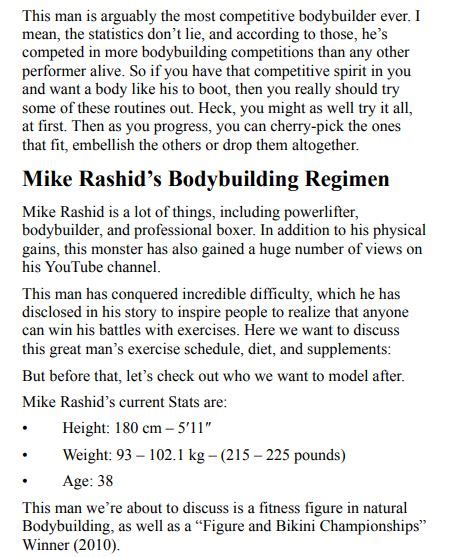 The Bodybuilding Bible For Men Ii By Henrik Mulford Pdf Download Niylog