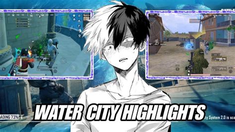 Bgmi Water City Highlight 🌪️ Back To Back 1v3 Highlights 🚀 Bgmi