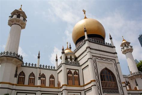 Masjid Sultan Mosque In Kampong Glam Singapore Stock Image Image Of