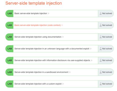 Vmware Server Side Template Injection Remote Code Execution