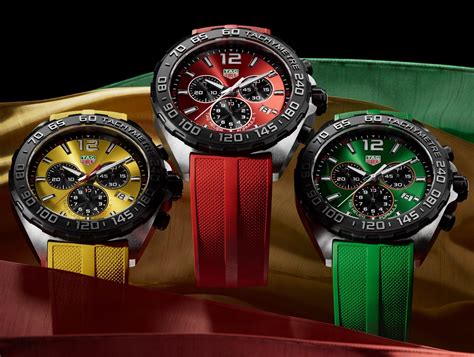 Colour Your World With TAG Heuer Formula 1 Chronographs