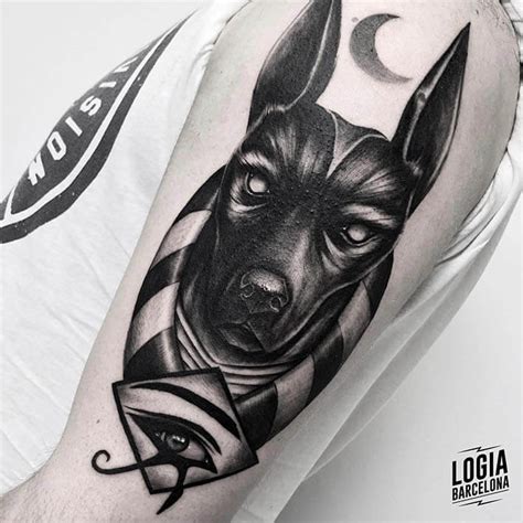 Tatuajes De Anubis Logia Tattoo Barcelona