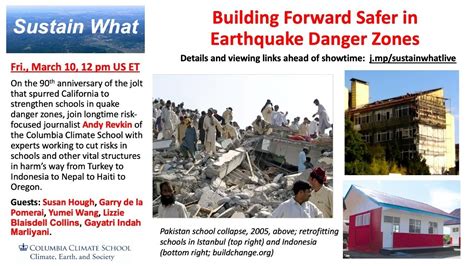 Building Forward Safer In Earthquake Danger Zones Youtube