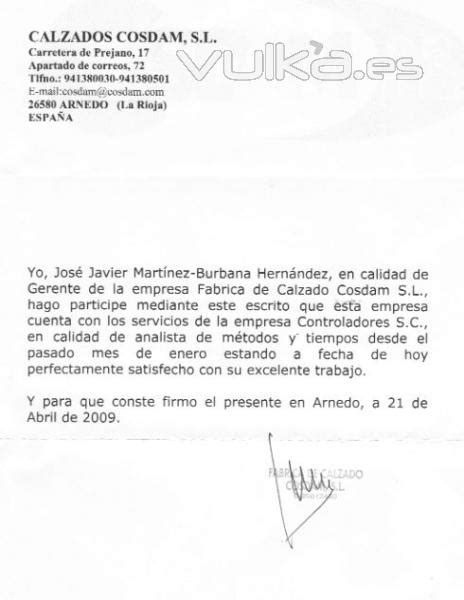 Carta De Recomendacion Para Un Amigo Imagui