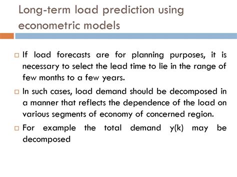 Load Forecasting Prepared By Nchathru Ppt Download