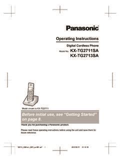 Operating Instructions English Panasonic Operating Instructions English Panasonic Pdf