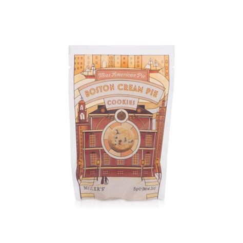 Miss American Pie Boston Cream Pie Cookies 75g Spinneys Uae