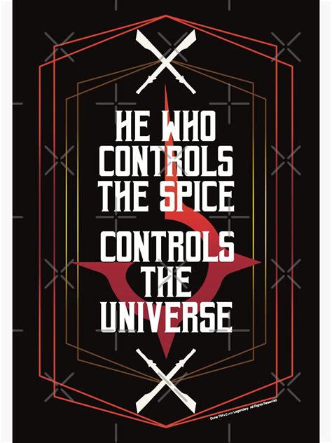 He Who Controls The Spice Dune Movie Baron Vladimir Harkonnen Sticker By YomeHayin