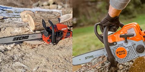 Echo Vs Stihl Chainsaw The Main Difference STIHL MS Chainsaw