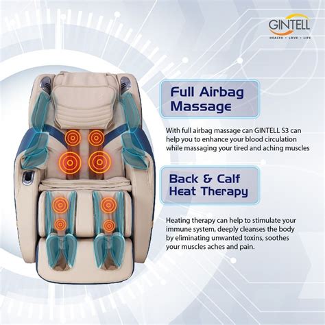 Kerusi Urut Gintell Health And Nutrition Massage Devices On Carousell