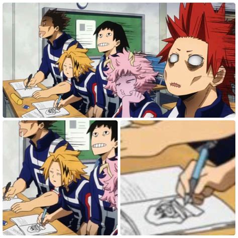 Denki Can Create A Master Piece When Hes Half Asleep In 2020 My Hero