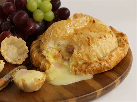 Athens Foods Phyllo Wrapped Black Forest Ham And Swiss Filled Brie