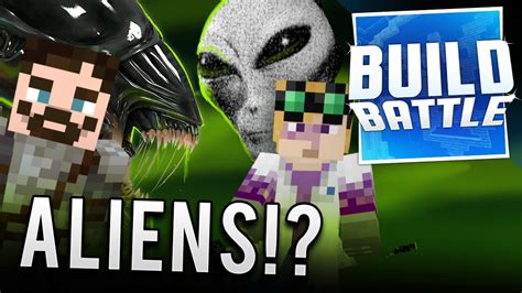Minecraft Build Battle Aliens Youtube