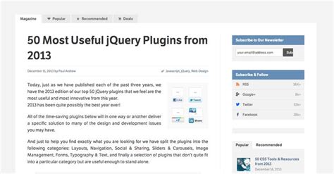 50 Most Useful Jquery Plugins From 2013 201312