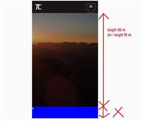 Html Bootstrap Onclick Navbar Margin Top 10 Vh Stack Overflow