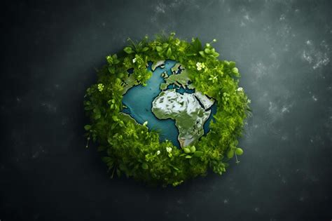 Premium Photo Recycle Symbol Copy Space Eco Friendly Earth Background