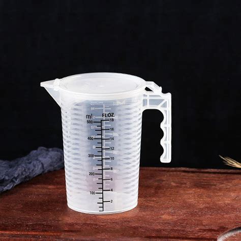 Measuring Cup With Lid And Handle Ounce And Ml Measuring Cup For Baking