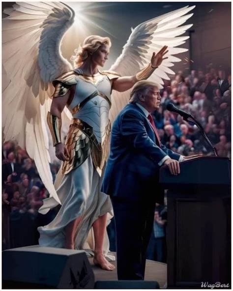 Trump With Angel