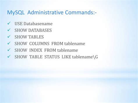 Mysql Database Administration A Beginner S Guide Powerpoint Slides
