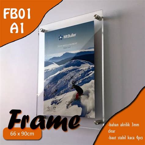 Jual Bingkai Foto Akrilik Uk A1 Shopee Indonesia