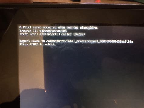 Fatal Error But Dont See The Program Id In Atmospherecontents Rswitchpirates