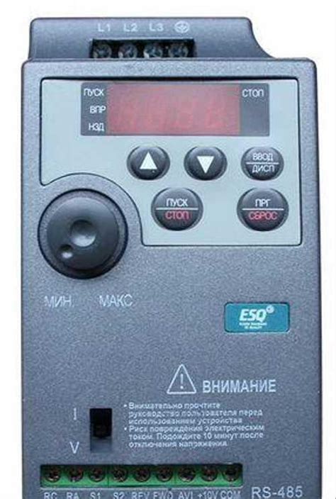 Частотный преобразователь ESQ 210 1,5 кВт 220В Москва | Ремонт и ...