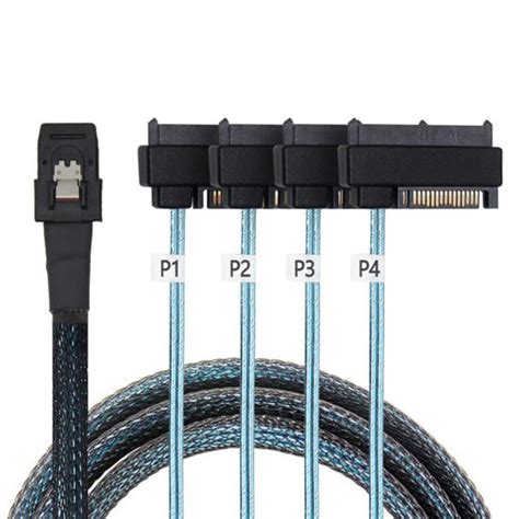 GetUSCart- ChenYang CY Mini SAS SFF-8087 Host Internal 36 Pin to 4 SFF ...