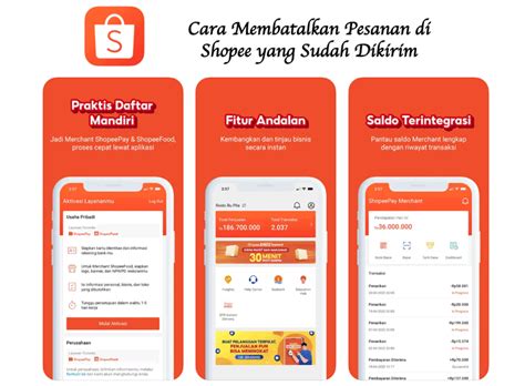 Inilah Cara Membatalkan Pesanan Di Shopee Yang Sudah Dikirim BAMS