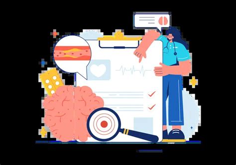 Doctor Talks About Stroke Emergencies Illustration Free Download Healthcare And Medical