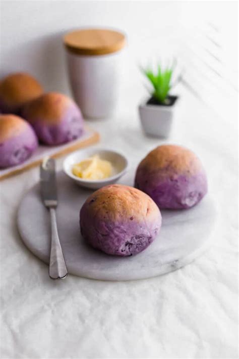Purple Sweet Potato Buns Sift And Simmer