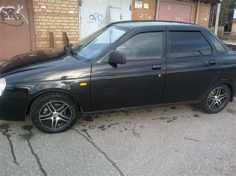 Для начала литье и тонировочка… — Lada Приора седан, 1,6 л, 2011 года ...