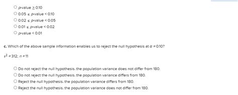 Solved Consider The Following Hypotheses Chegg