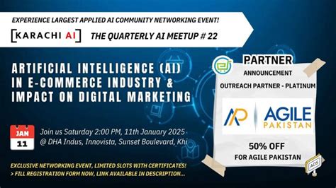 we have collaborated with karachi ai community of ai practitioners to