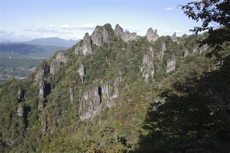 表妙義山 相馬岳 北稜と裏妙義山 西大星