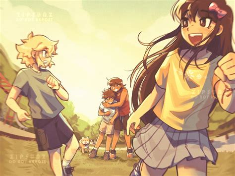 Basil Sunny Aubrey Kel Basil And 6 More Omori Drawn By Zipsunz