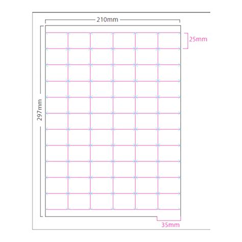 Blank A4 Format Barcode Label Sticker Gfo Supplies Sdn Bhd My
