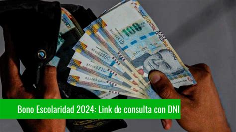 Bono Escolaridad 2024 Se repartirá este año Link de consulta con DNI