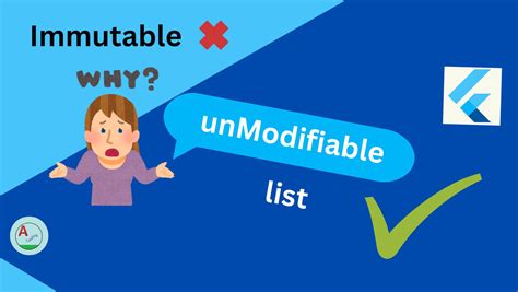 Mutable Immutable And Unmodifiable Lists In Flutter