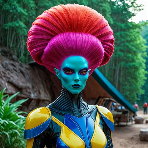 Download Ai Generated Alien Woman Royalty Free Stock Illustration
