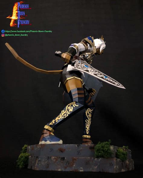 3d Printed Geomancer Statue R Ffxi