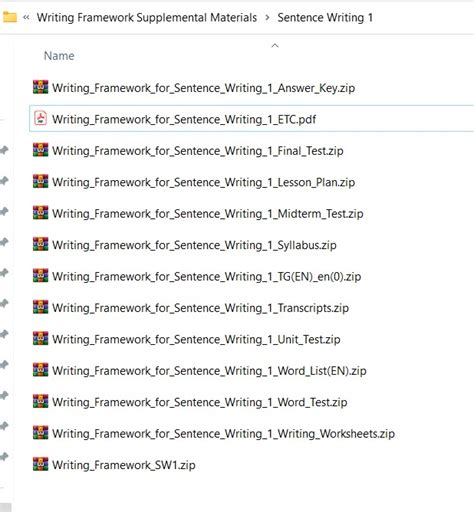 Download Pdf Writing Framework For Paragraph Writing 1 Supplemental Materials Shop Ngoại