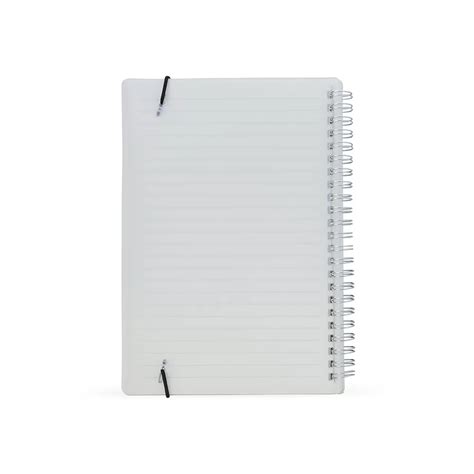 Caderno A5 Plástico Autêntico Brindes