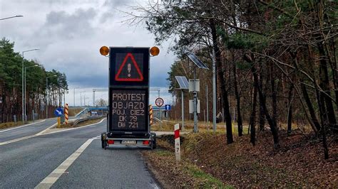 Uwaga kierowcy Trwa protest rolników AKTUALIZACJA