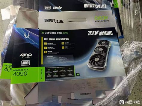 Leaked Pictures Of The Gigantic Zotac Amp Rtx 4090 Gpu Featuring