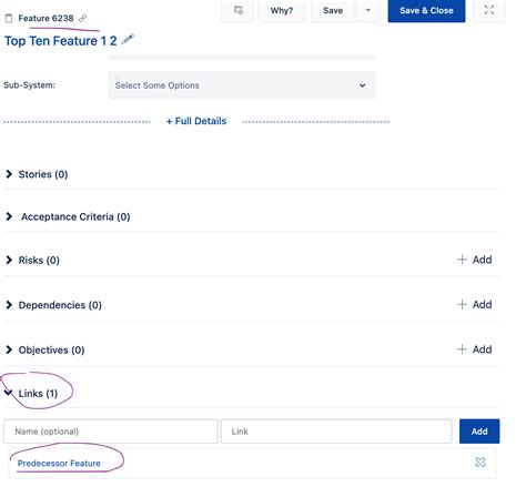 is there a way to patch the work item links using
